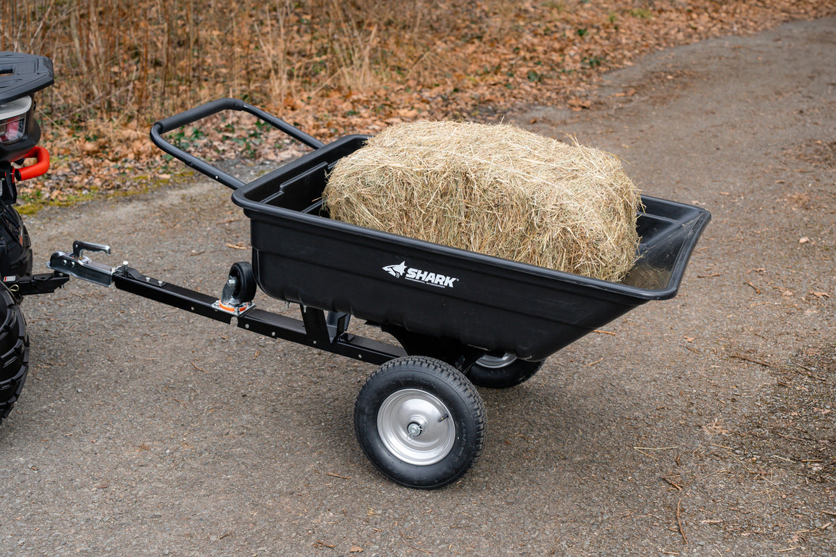 Shark ATV trailer garden 150 black (incl.hitch)
