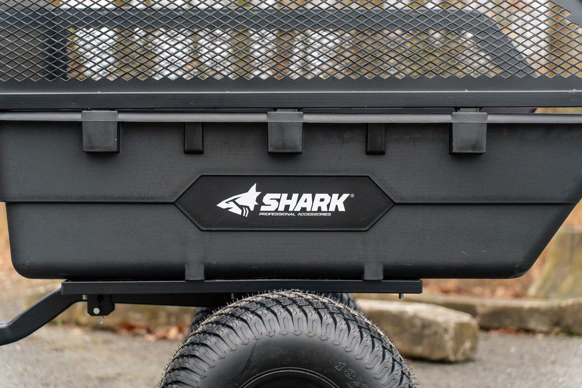 Shark ATV trailer garden 300 S Black