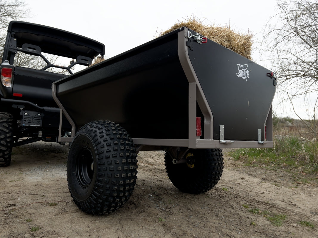 Shark ATV trailer wood 550 black