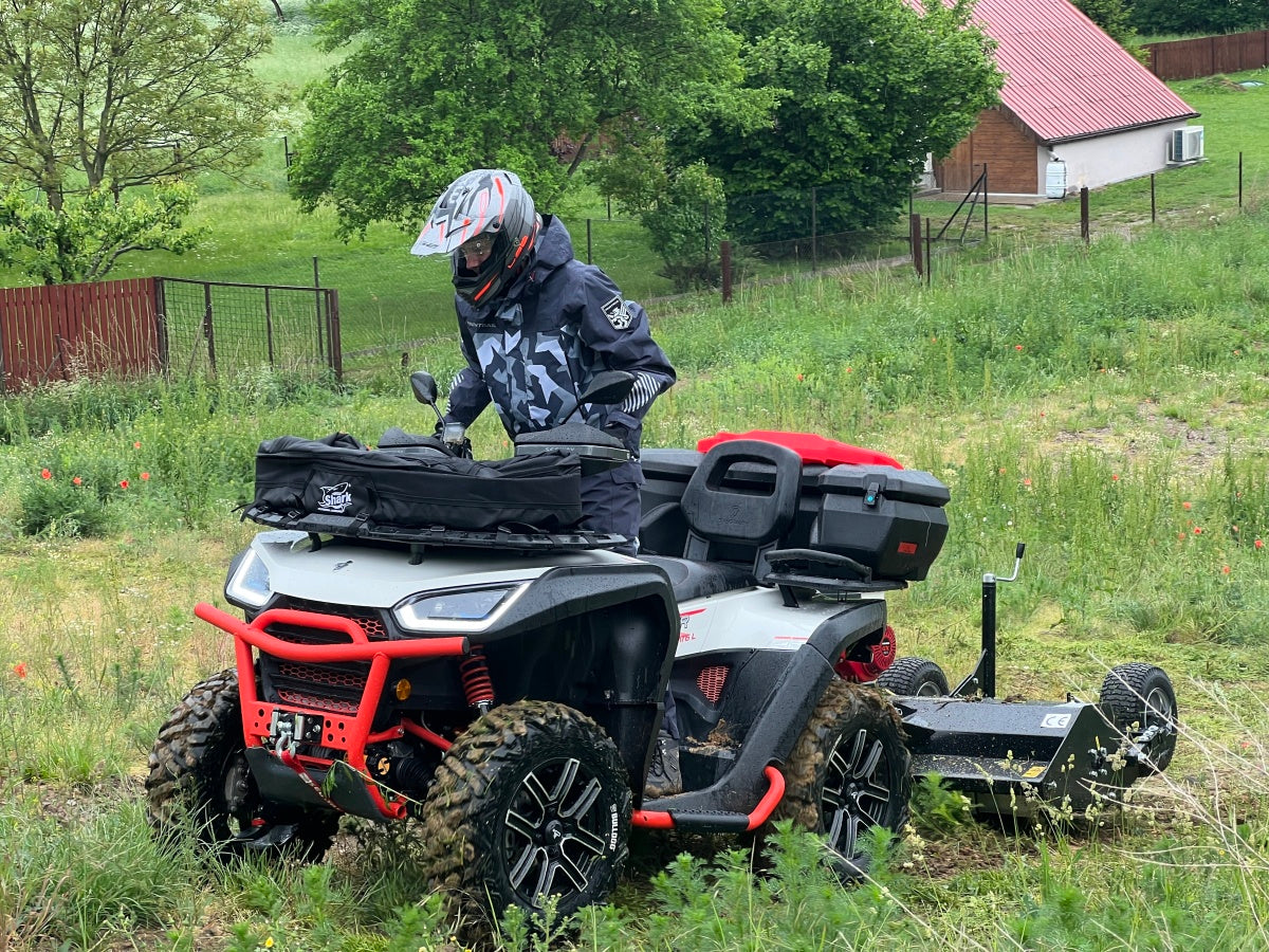 Shark ATV mulcher with kohler 14 hp engine