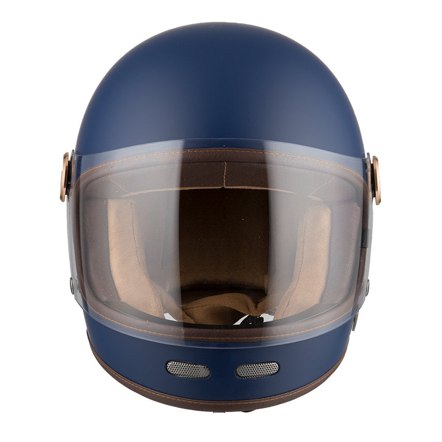 By City Roadster II Matt Blue Motorcycle Helmet